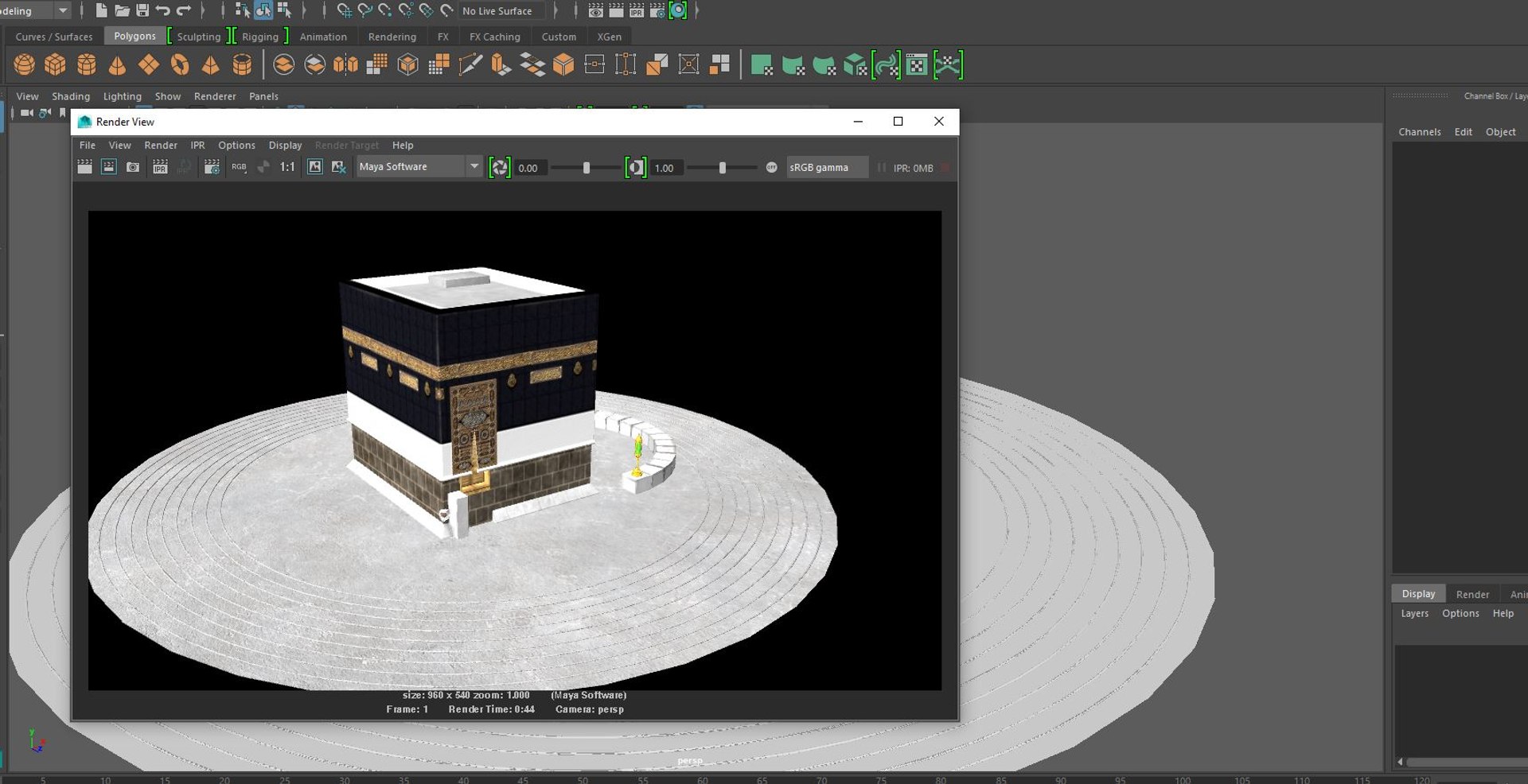 Kaaba 3D Model - TurboSquid 1759192