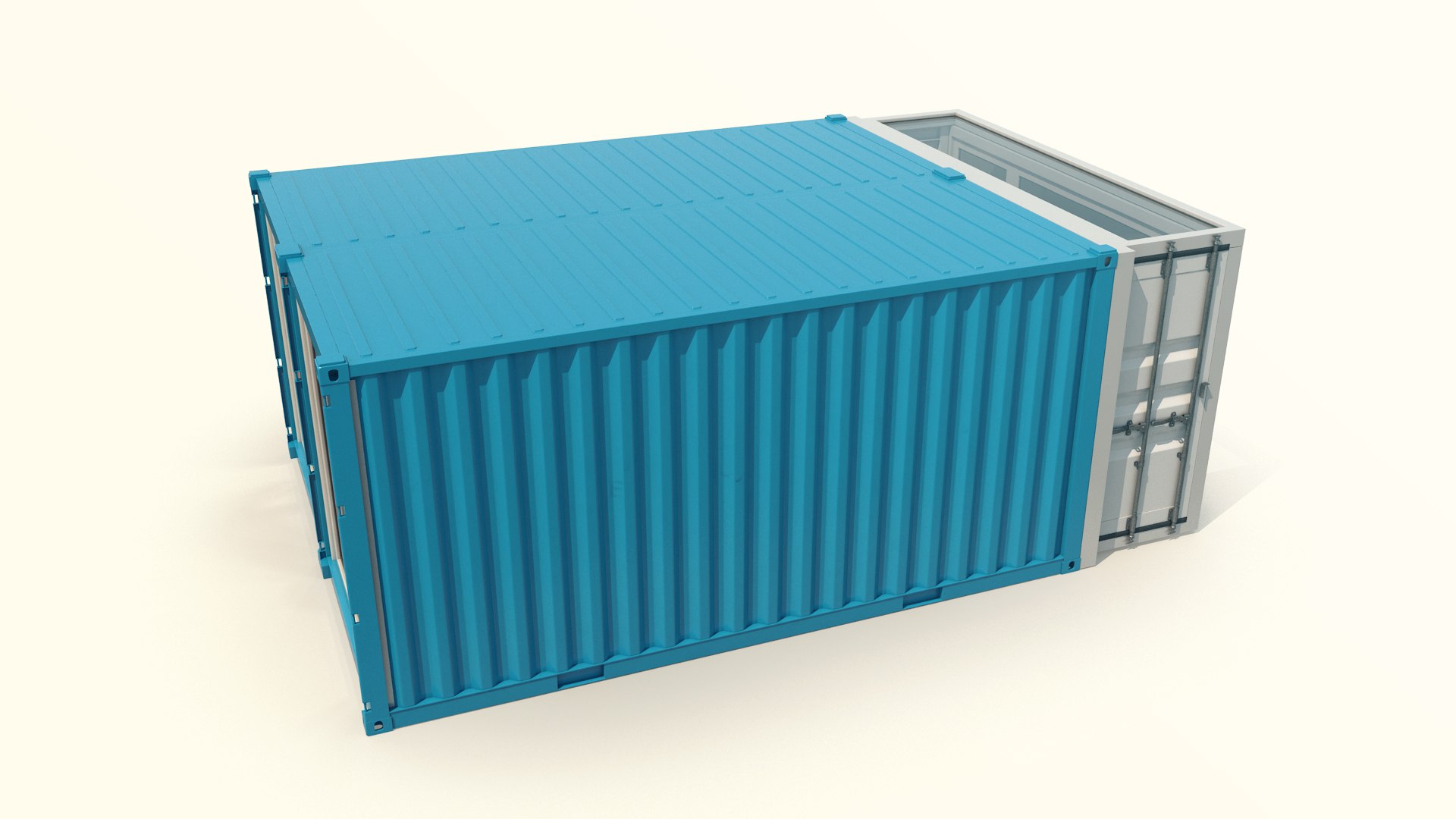 3D Office Space Container Model - TurboSquid 1797590