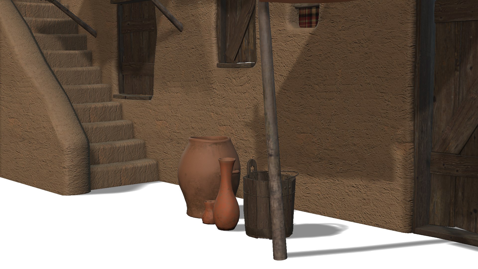 Desert 3D Wall Assets Model - TurboSquid 2047048
