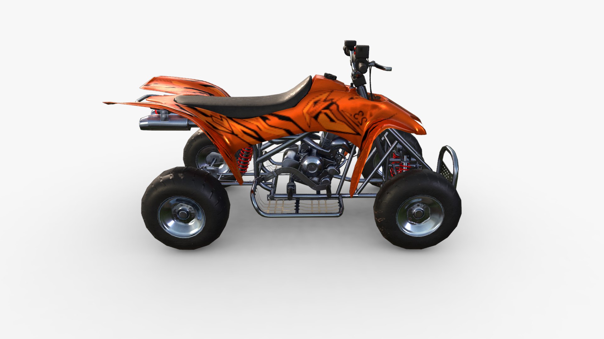 Quad Bike 3D - TurboSquid 2101596