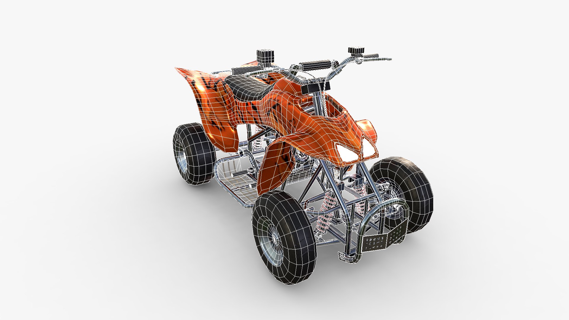 Quad Bike 3D - TurboSquid 2101596
