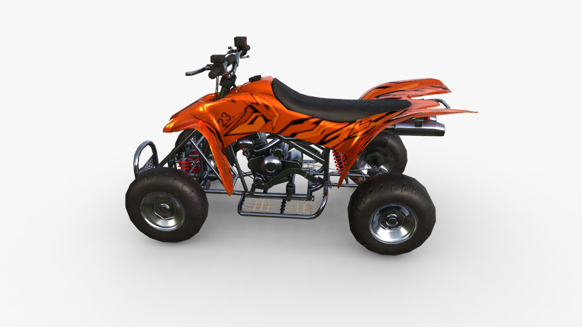 Quad Bike 3D - TurboSquid 2101596