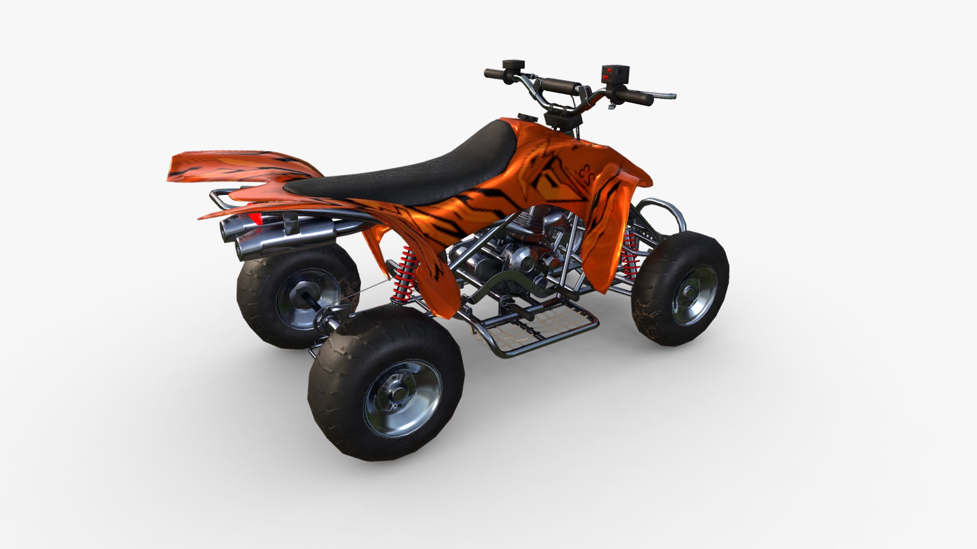 Quad Bike 3D - TurboSquid 2101596