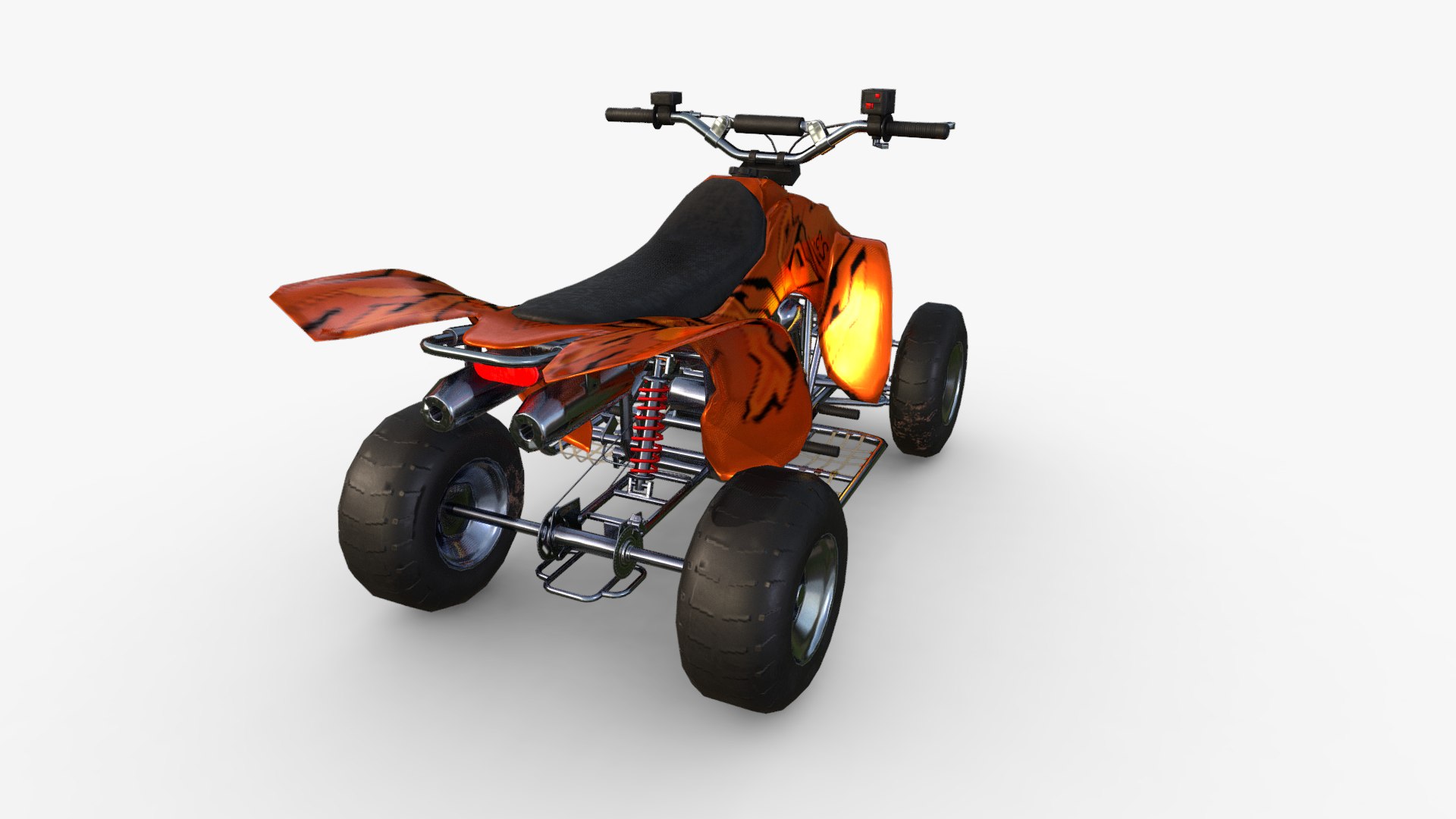Quad Bike 3D - TurboSquid 2101596