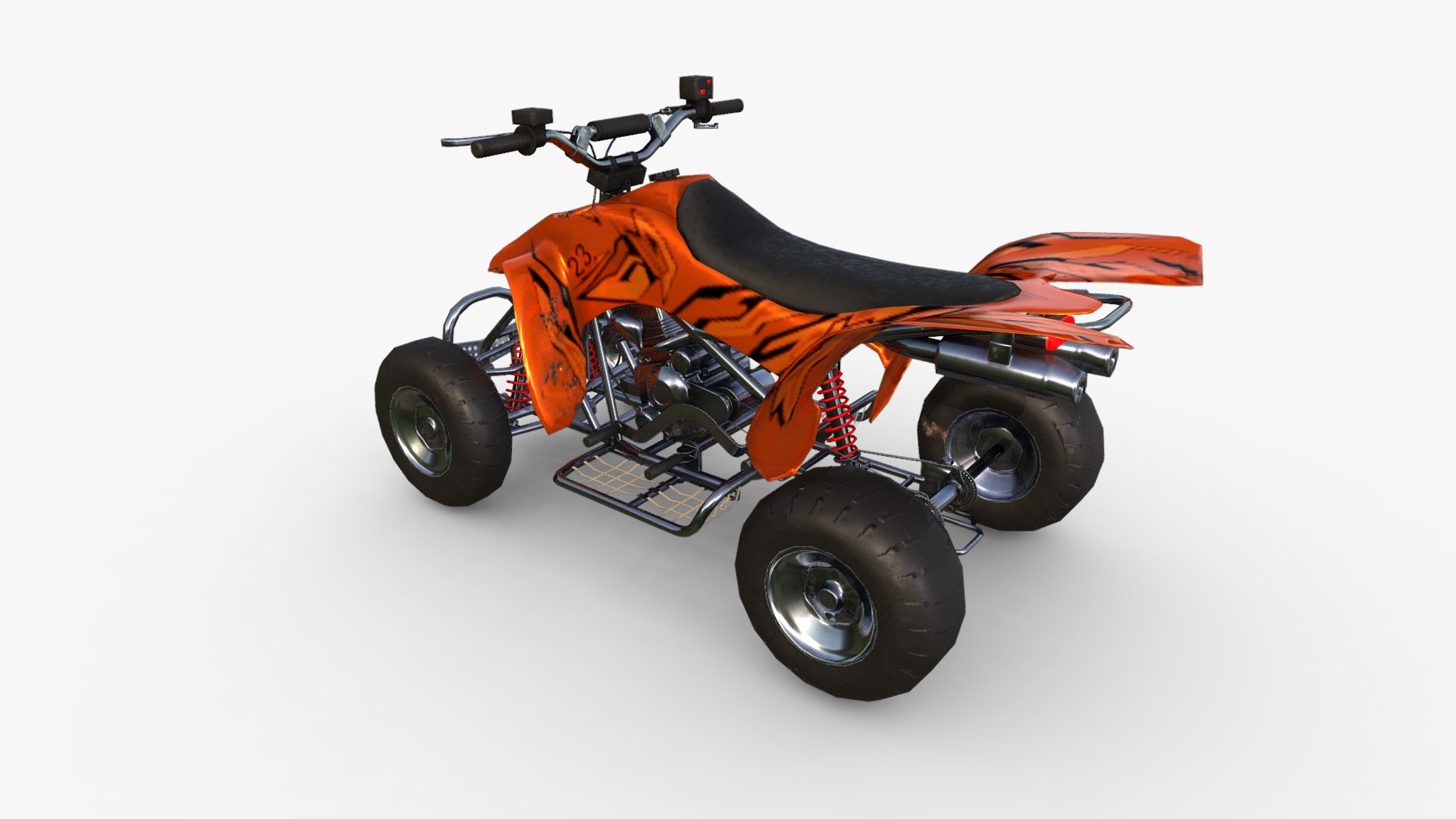 Quad Bike 3D - TurboSquid 2101596