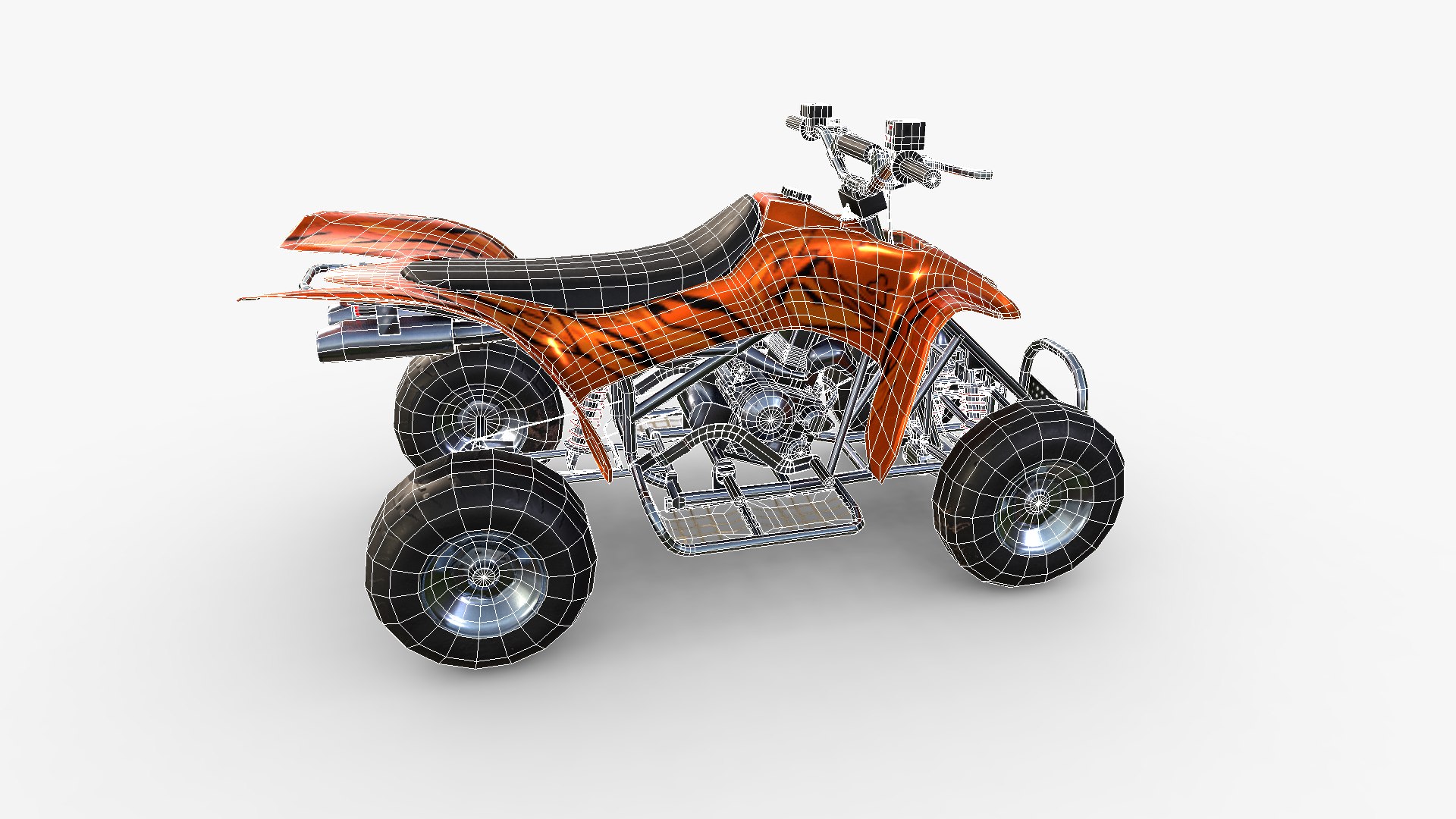 Quad Bike 3D - TurboSquid 2101596