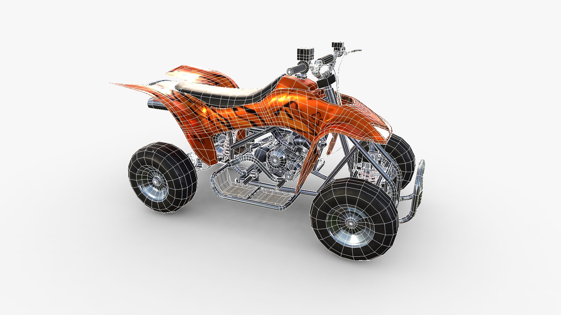 Quad Bike 3D - TurboSquid 2101596