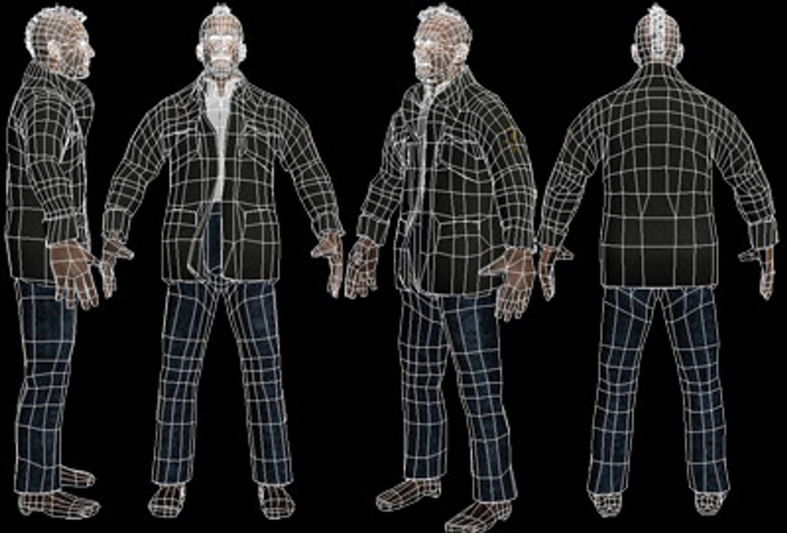 Character Ready Udk 3d Model