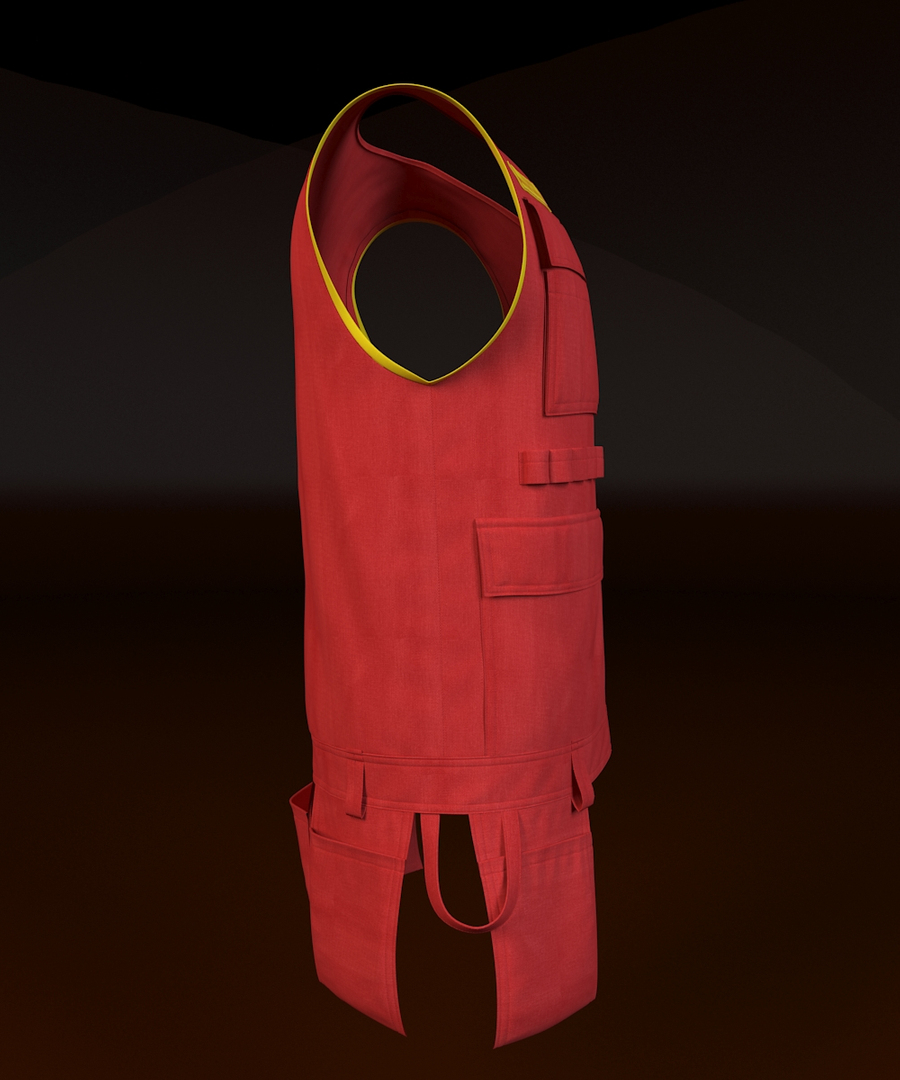 vest 3d model