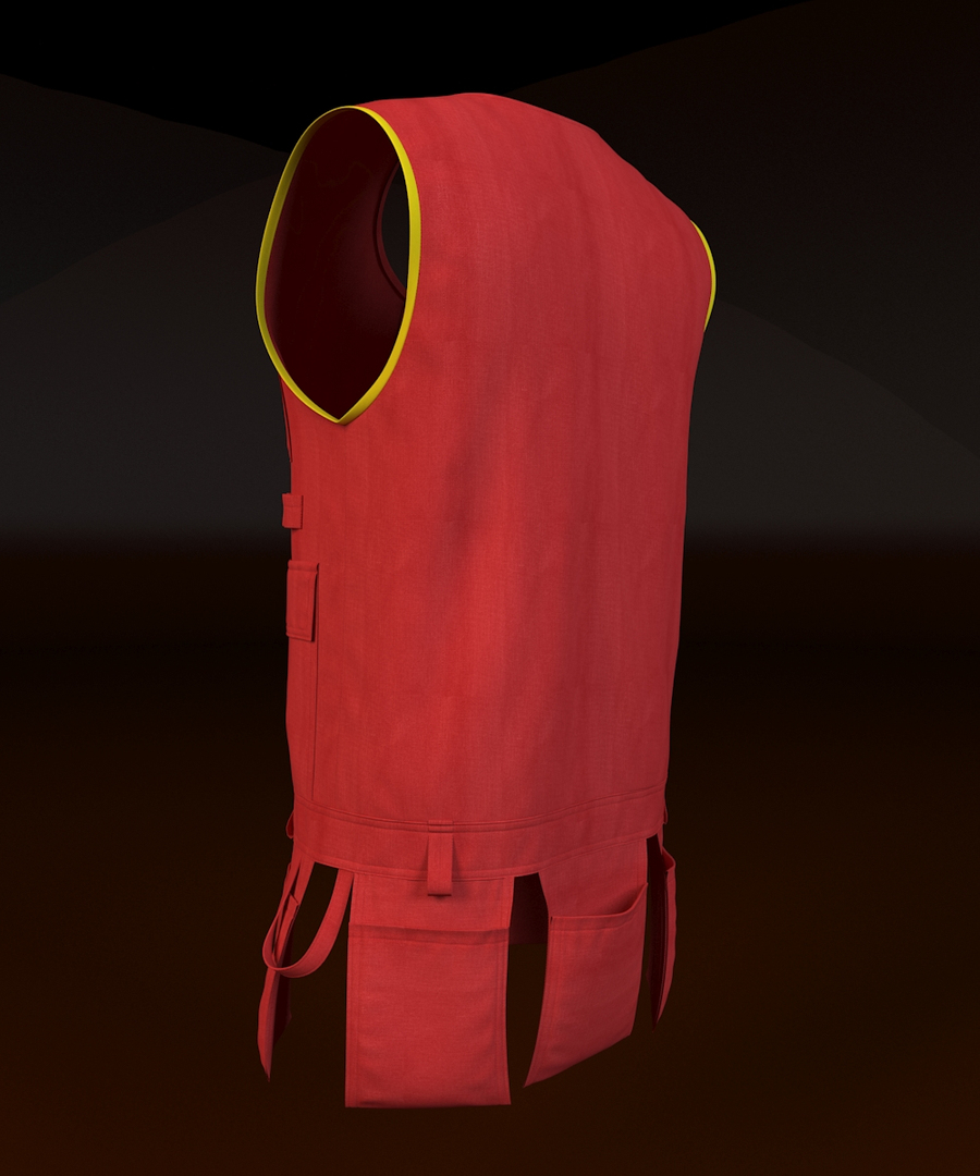 vest 3d model