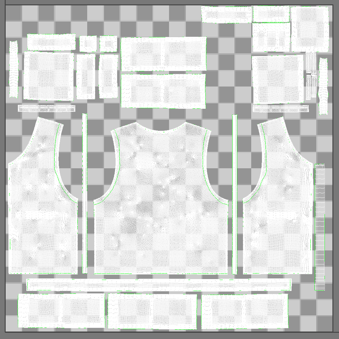 vest 3d model