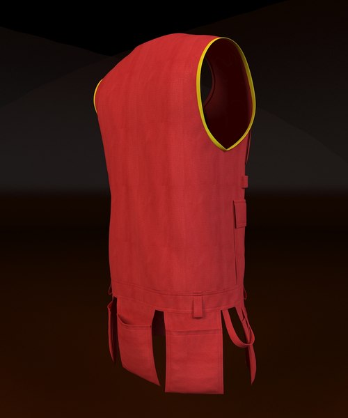 vest 3d model