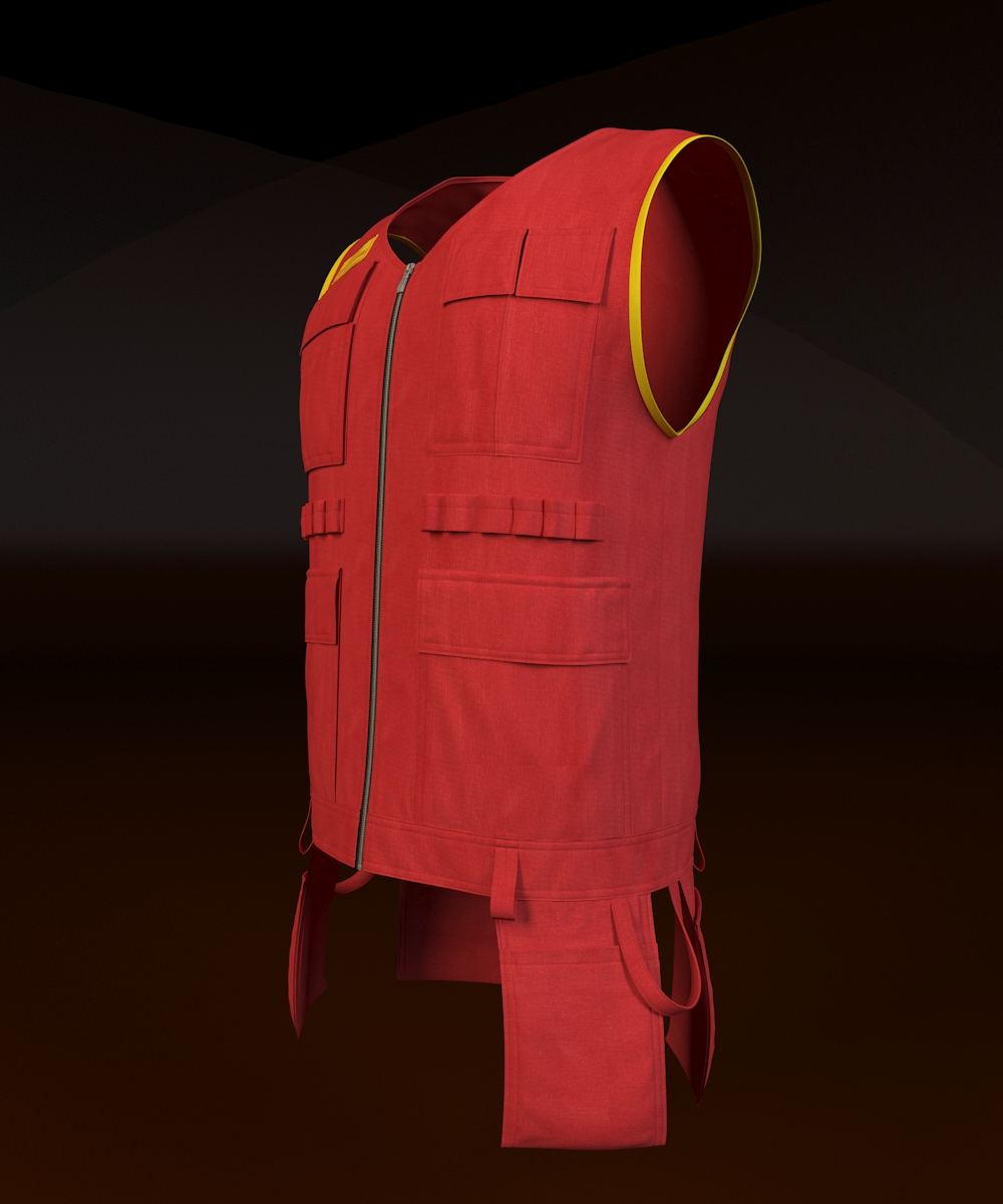 vest 3d model