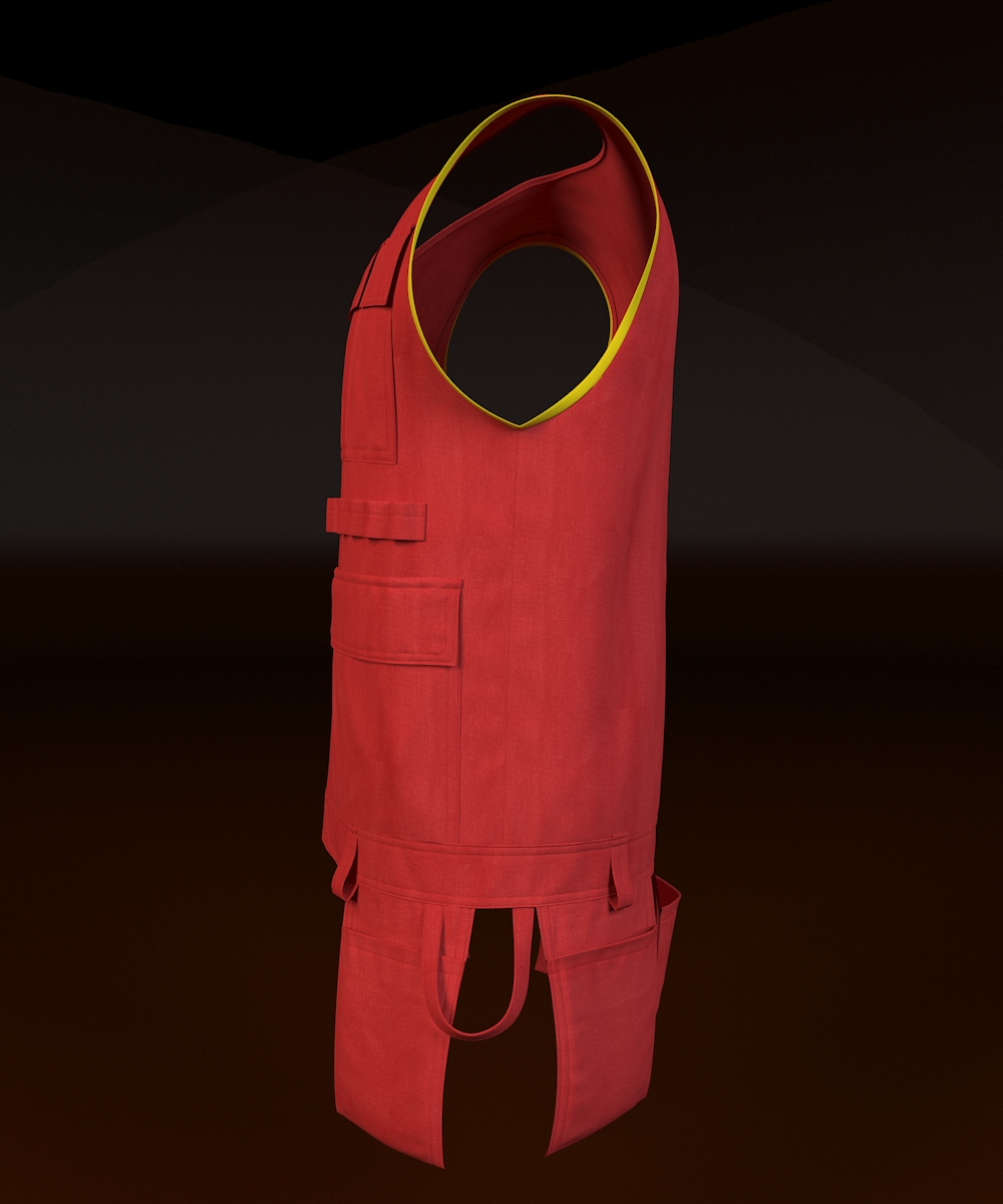 vest 3d model