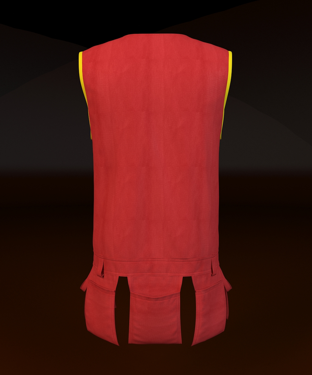 vest 3d model