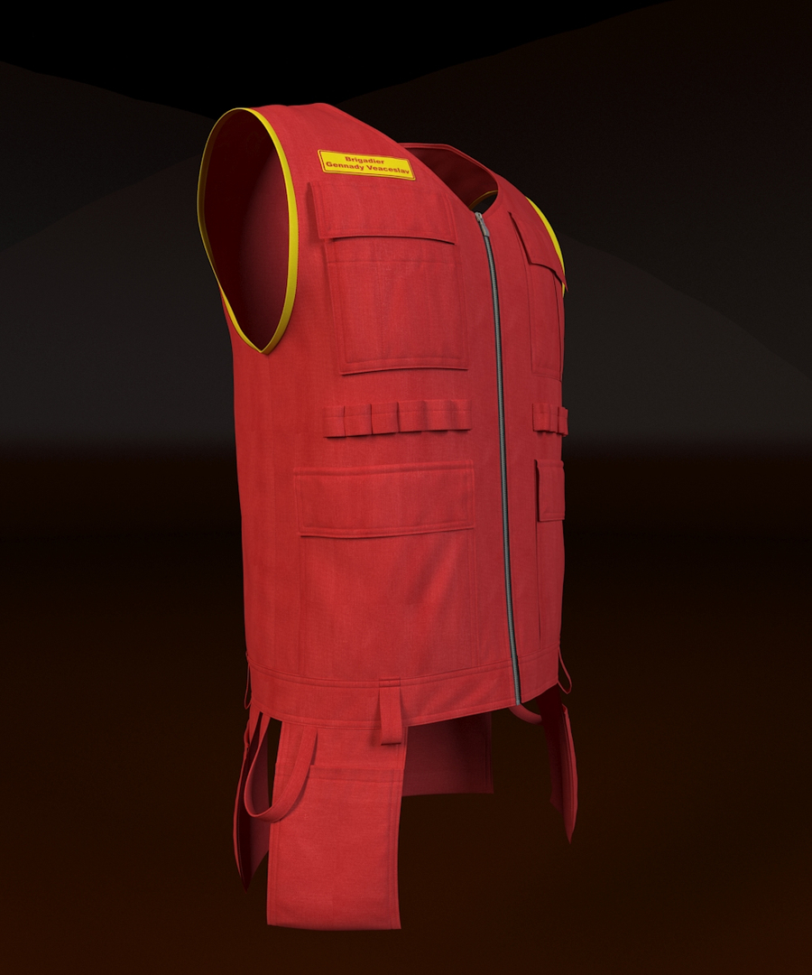 vest 3d model