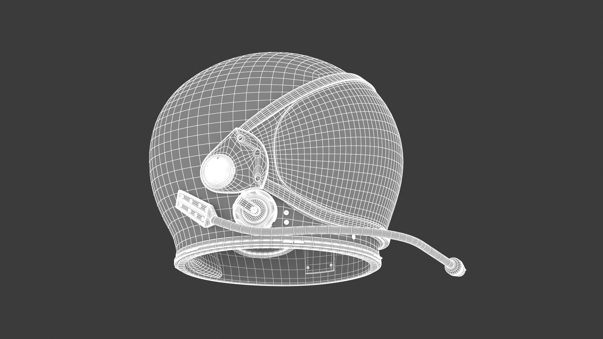 3D Astronaut Helmet Model - TurboSquid 1457859