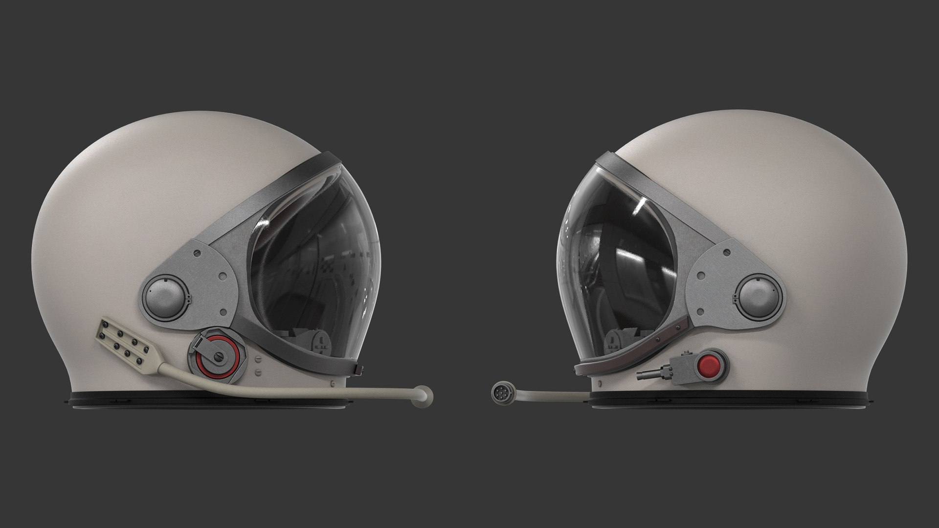3D Astronaut Helmet Model - TurboSquid 1457859