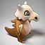3d Model Cubone Pokemon