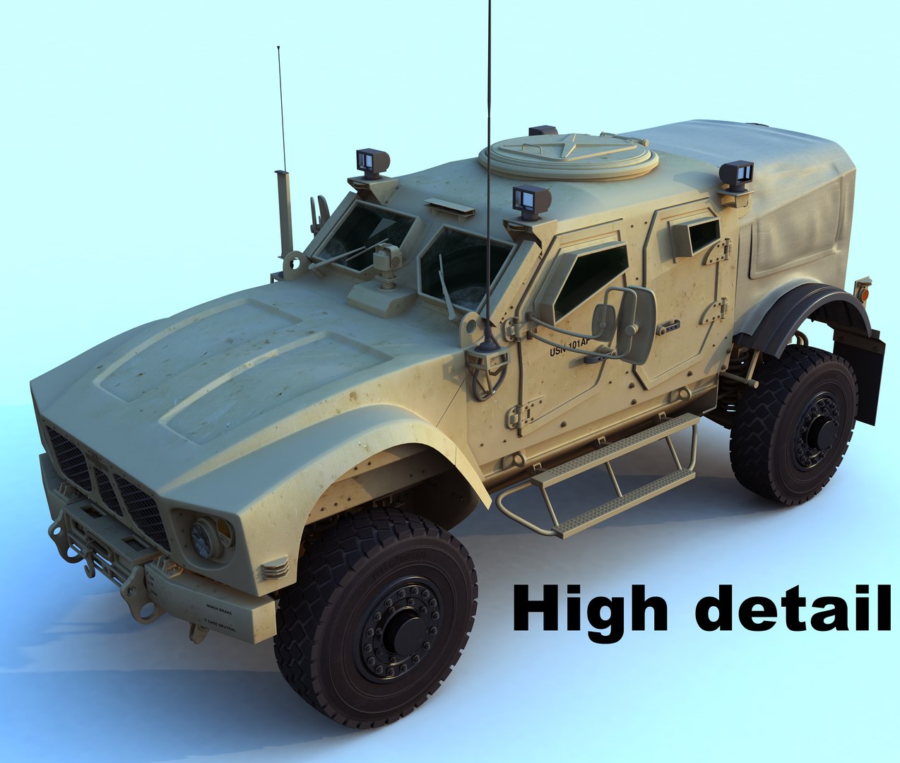 Maya M-atv Military Vehicle