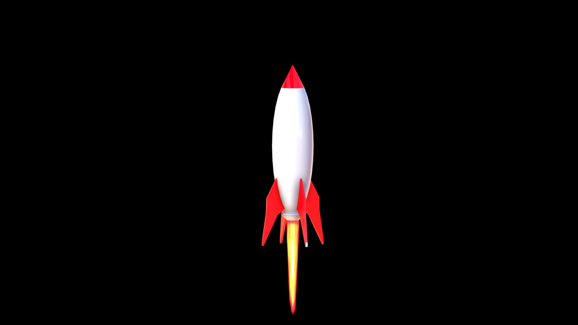 3D Stylized Space Rocket - TurboSquid 2227734