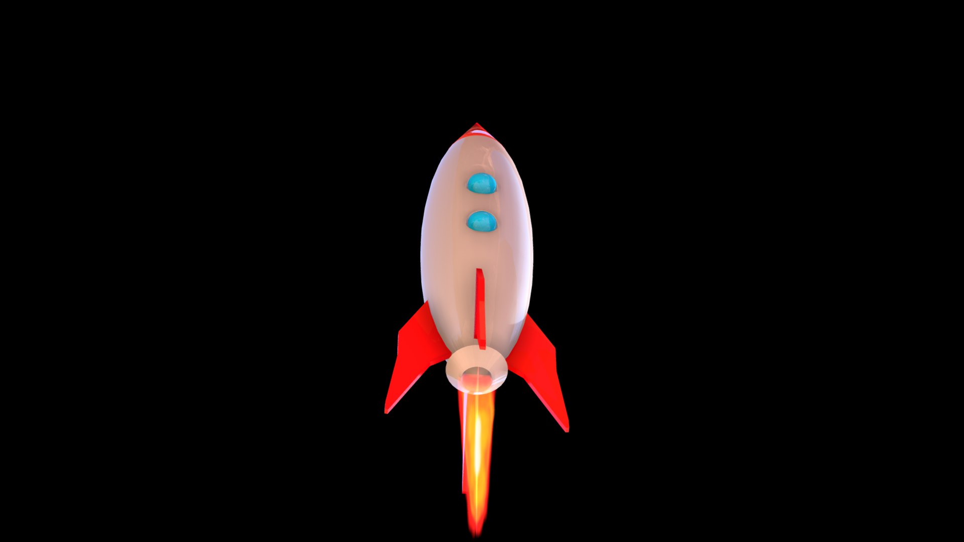 3D Stylized Space Rocket - TurboSquid 2227734