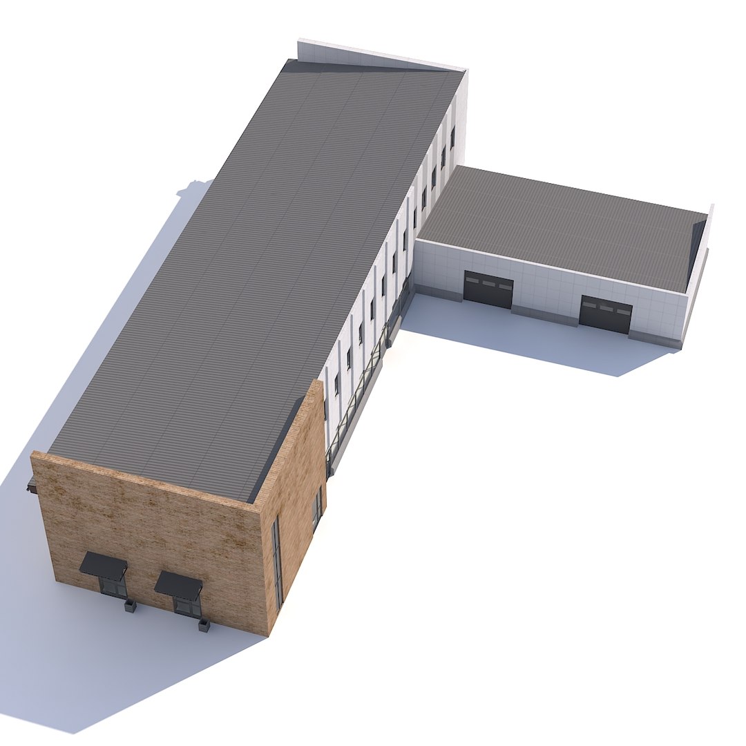 Shop Garage Model - TurboSquid 1233288