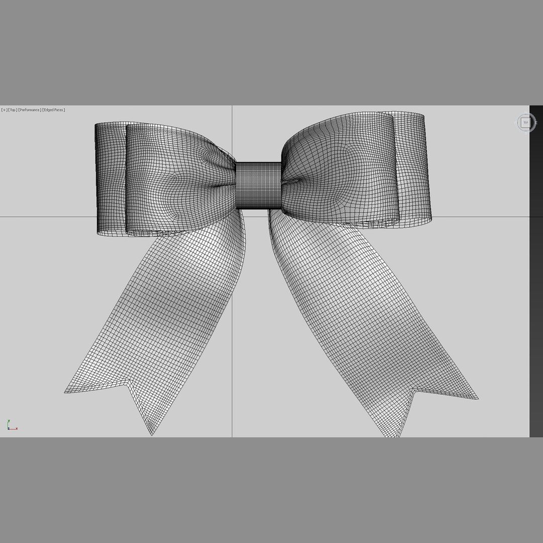 3D model Golden Gift Bow - TurboSquid 1829228