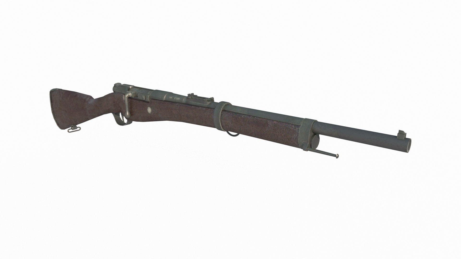 Fusil Colonial Mle Rifle Model - TurboSquid 2186155