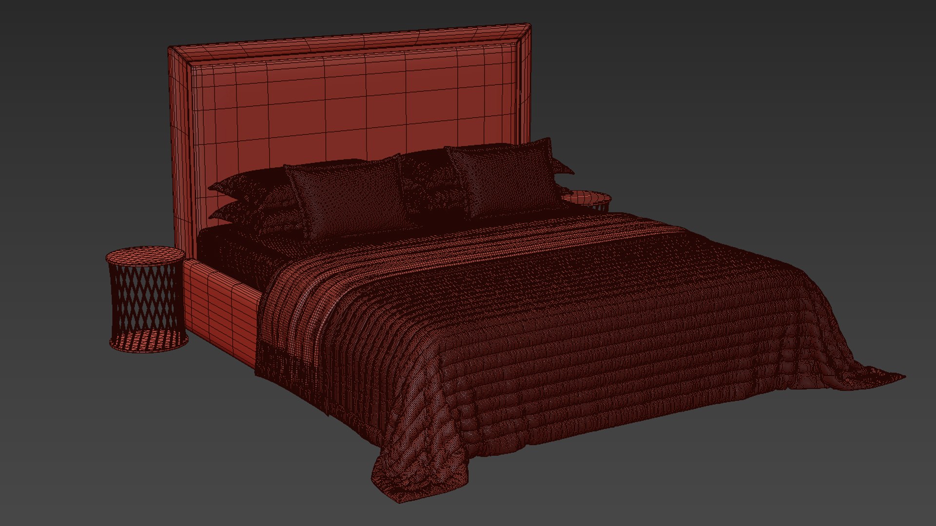 3D Eric Bed - TurboSquid 2368481
