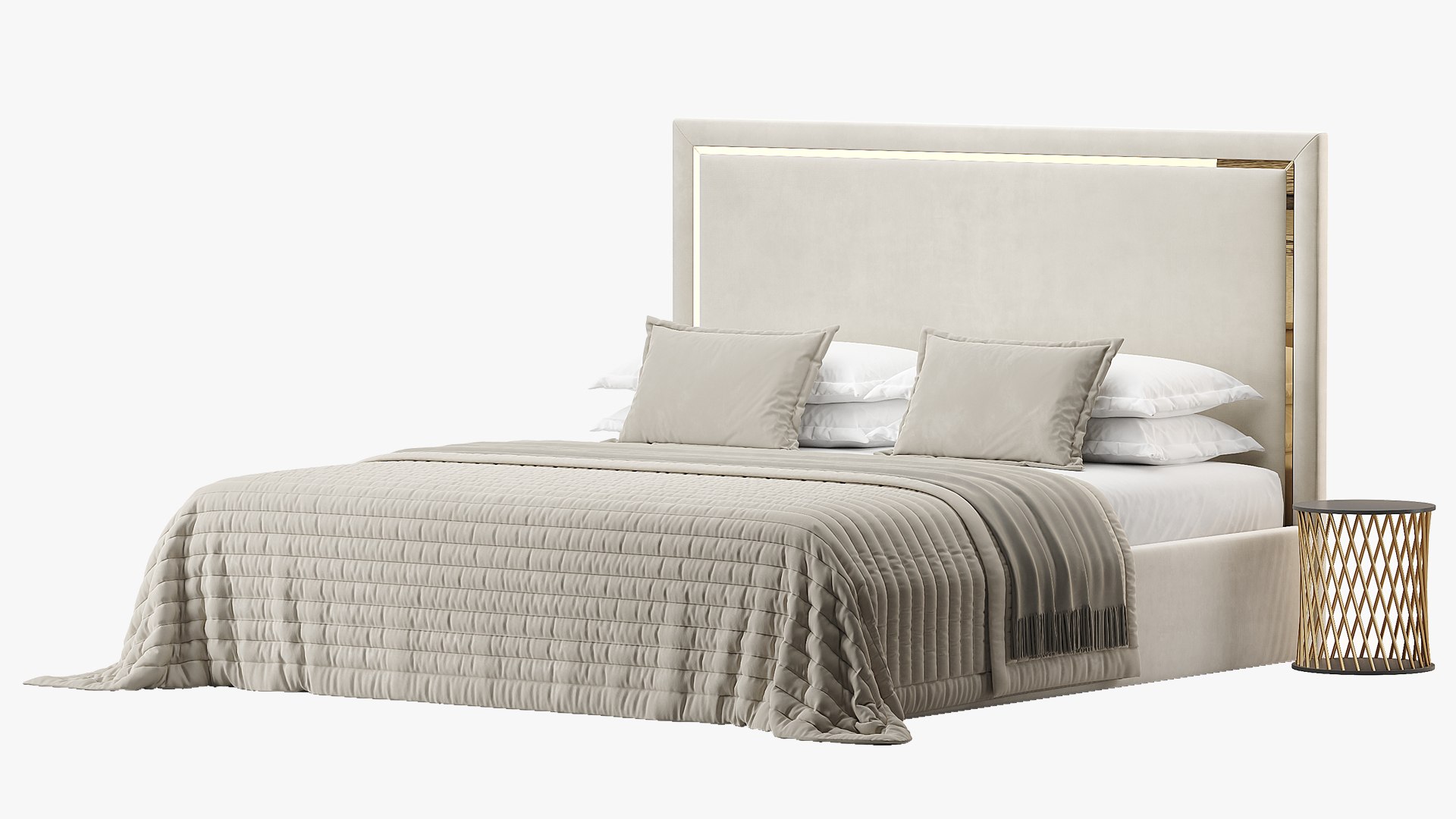 3D Eric Bed - TurboSquid 2368481