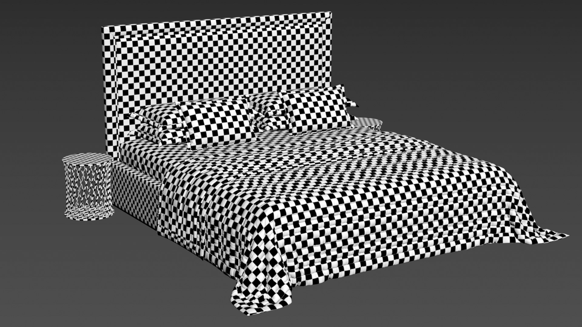 3D Eric Bed - TurboSquid 2368481