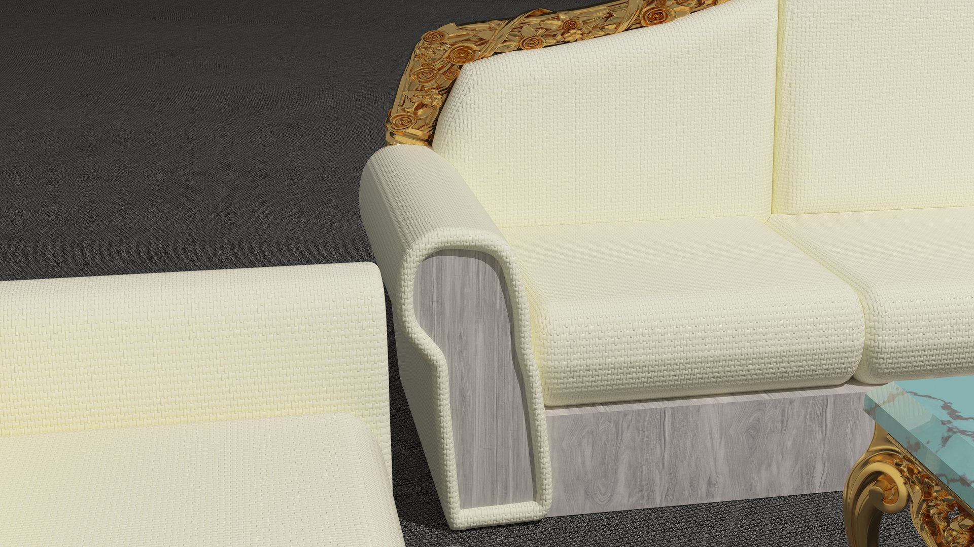Sofa Set 8K 3D Model - TurboSquid 2253329