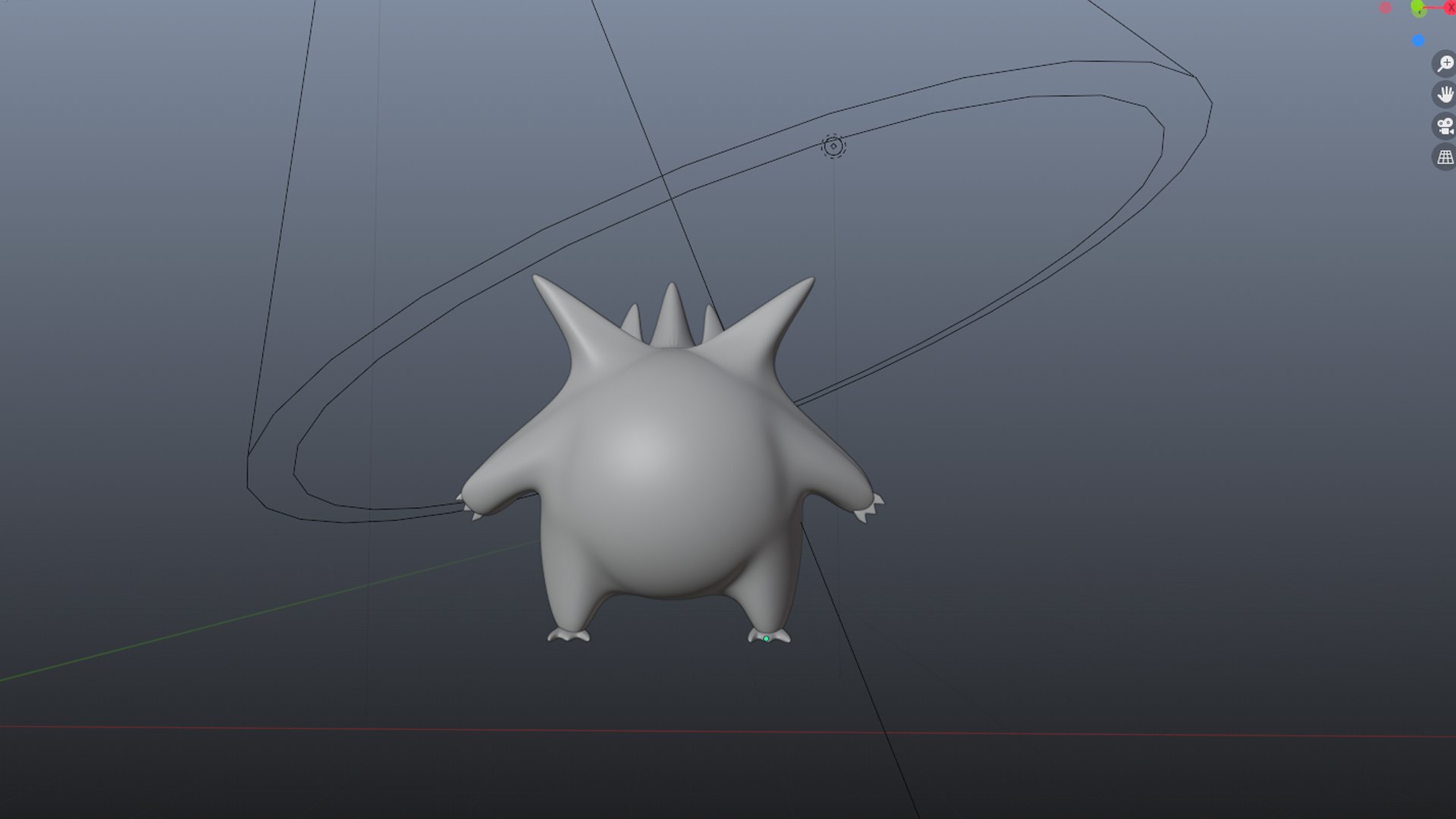 3D GENGAR - TurboSquid 1720885