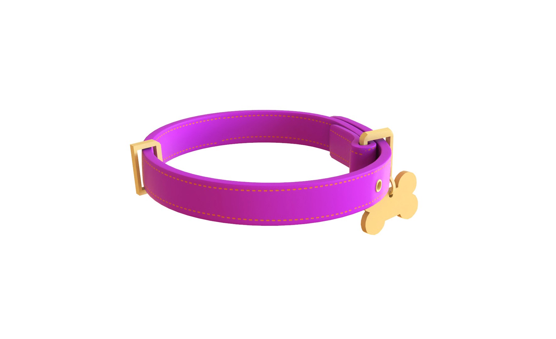 3D Model Cartoon Pet Collar V001 - TurboSquid 2331856