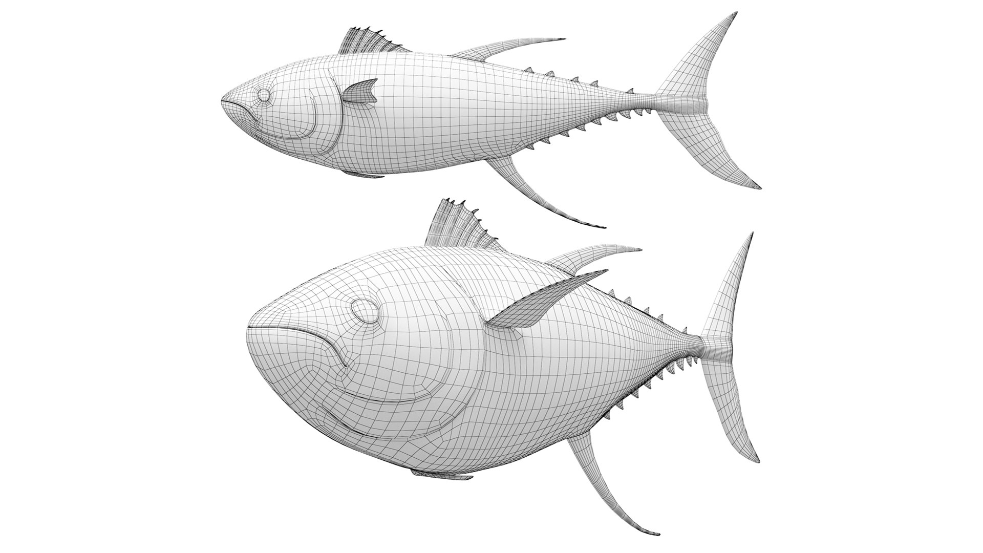 3D Tuna Fish - TurboSquid 1869462