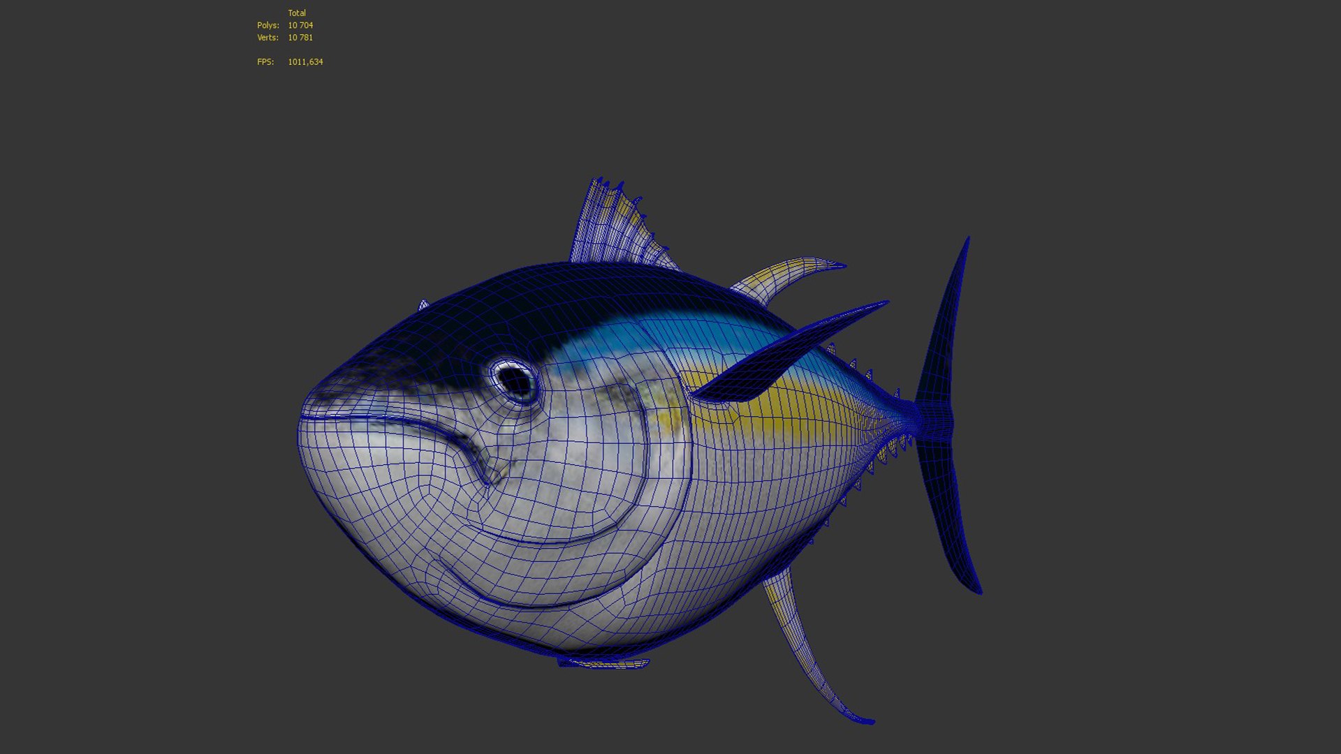 3D Tuna Fish - TurboSquid 1869462