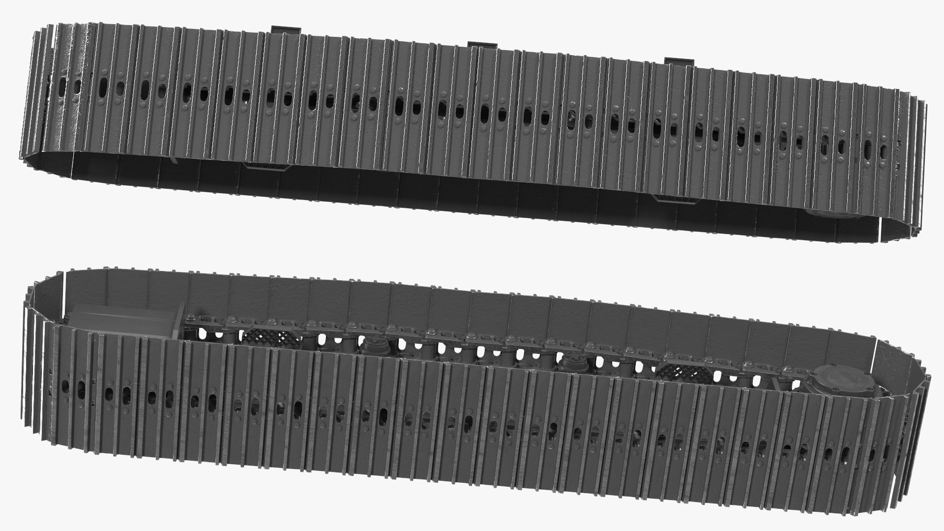 3D Bulldozer Excavator Track - TurboSquid 2141132