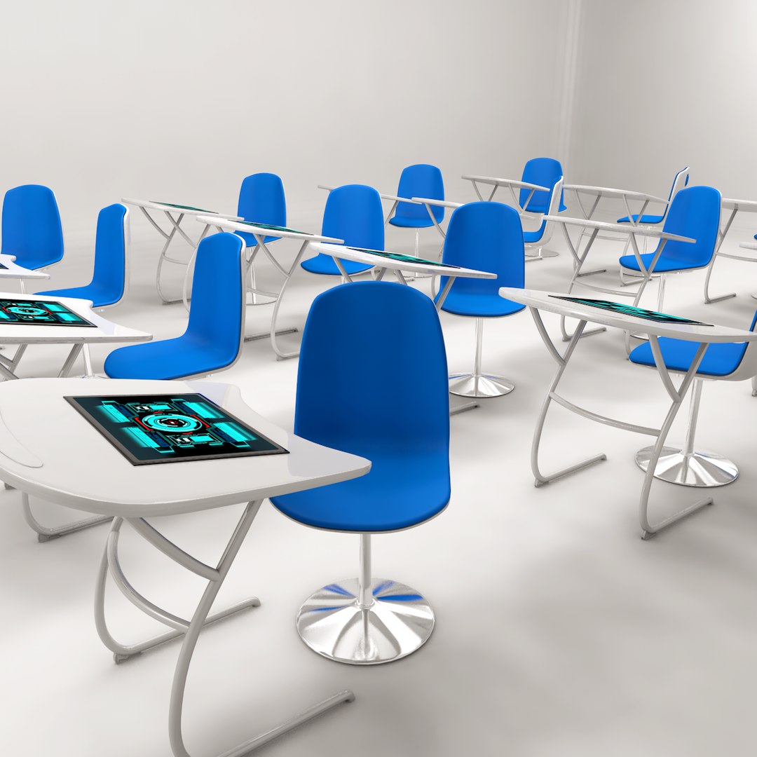 3D Sci Fi Desk - TurboSquid 1370869