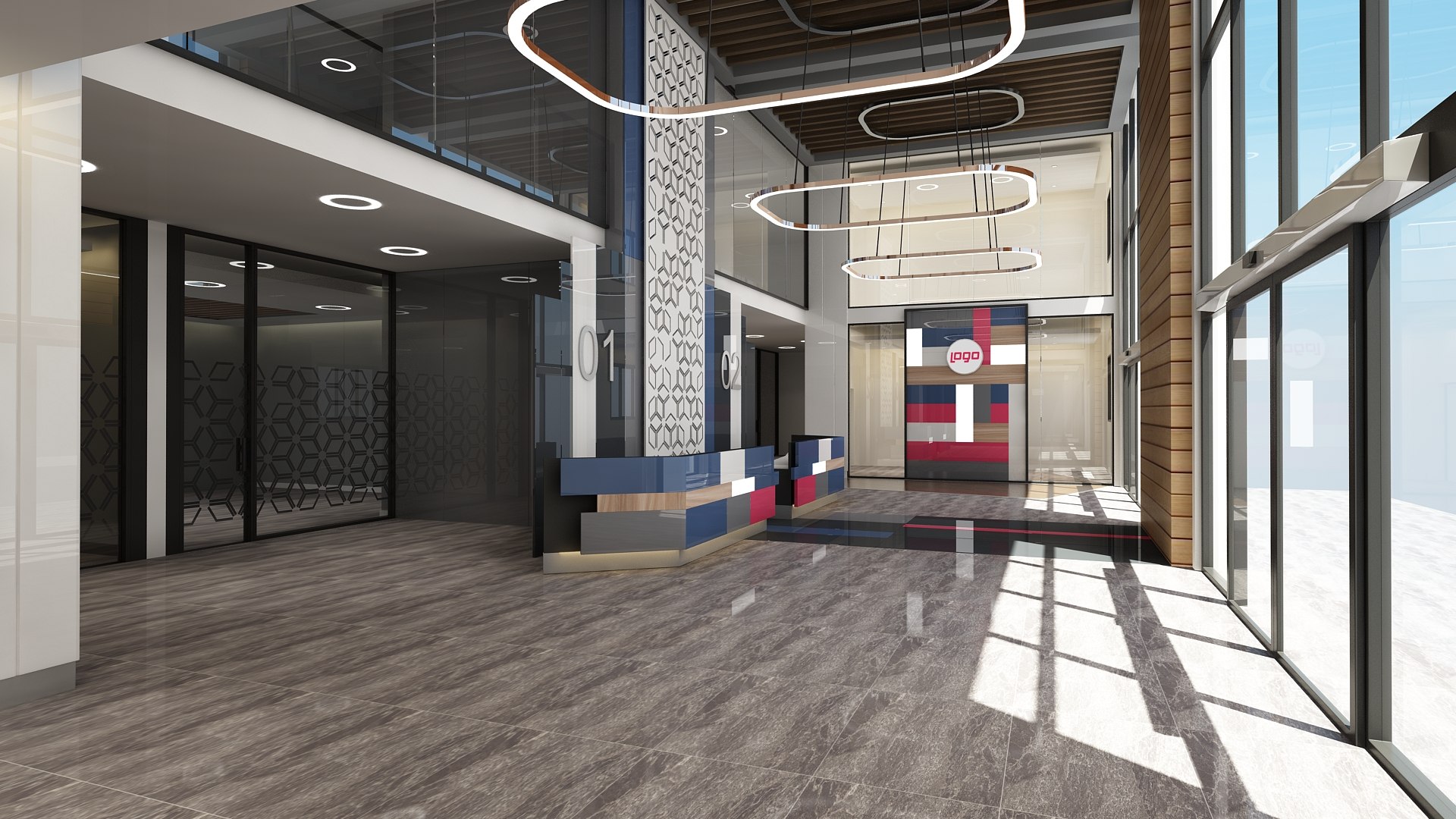 Lobby Interior Model - TurboSquid 1976332