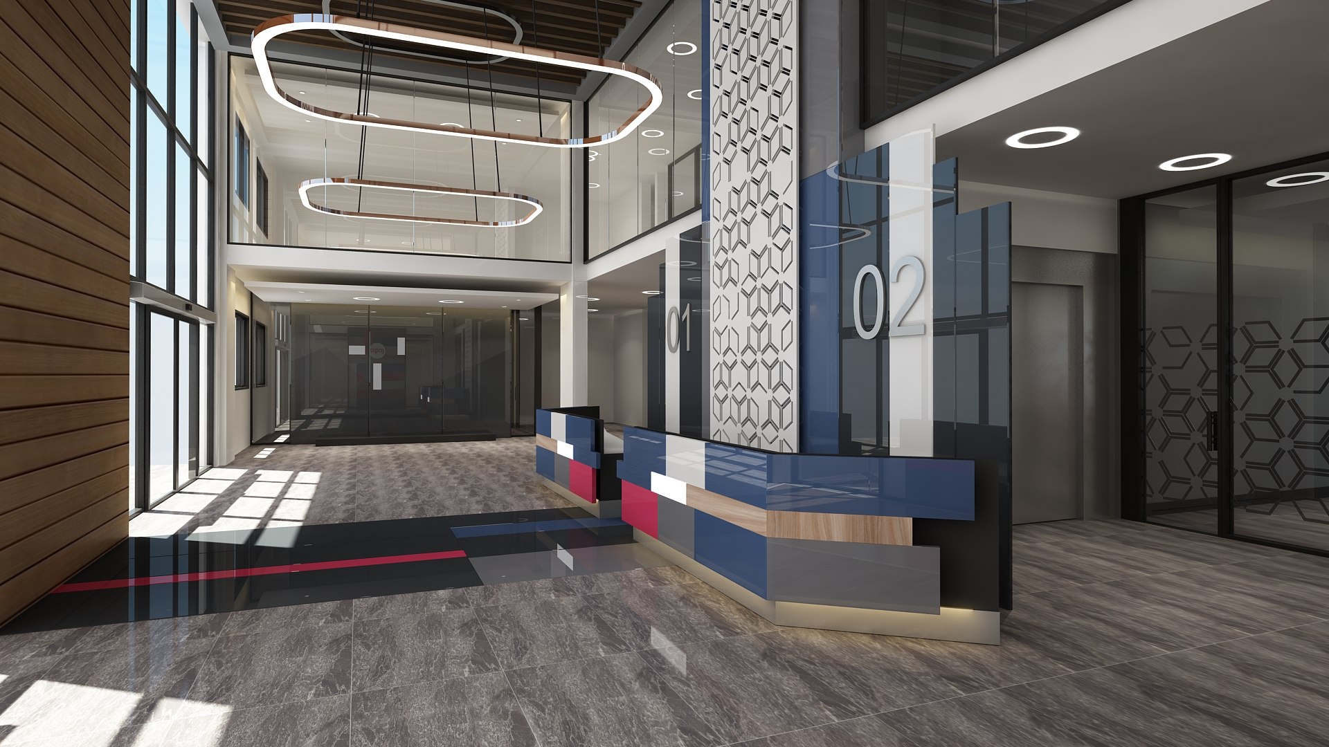 Lobby Interior Model - TurboSquid 1976332