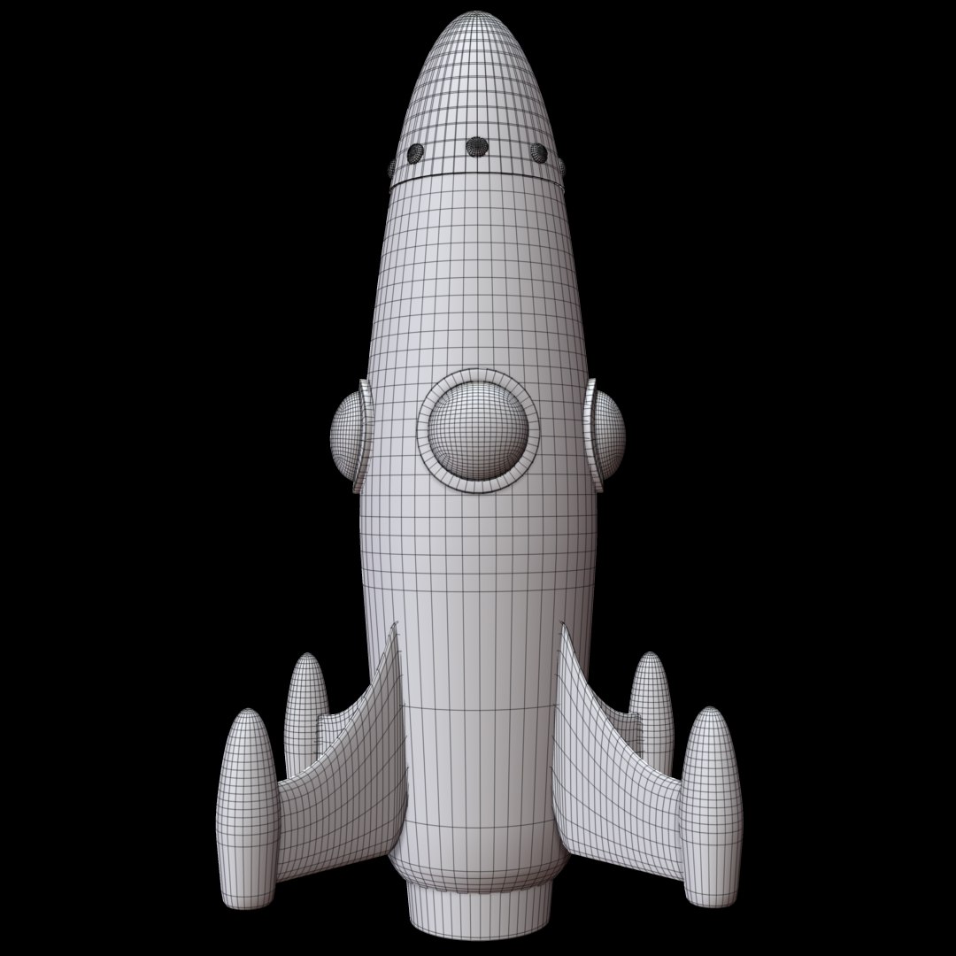 3D space rocket model - TurboSquid 1592860