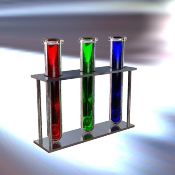 science equipment 3d model