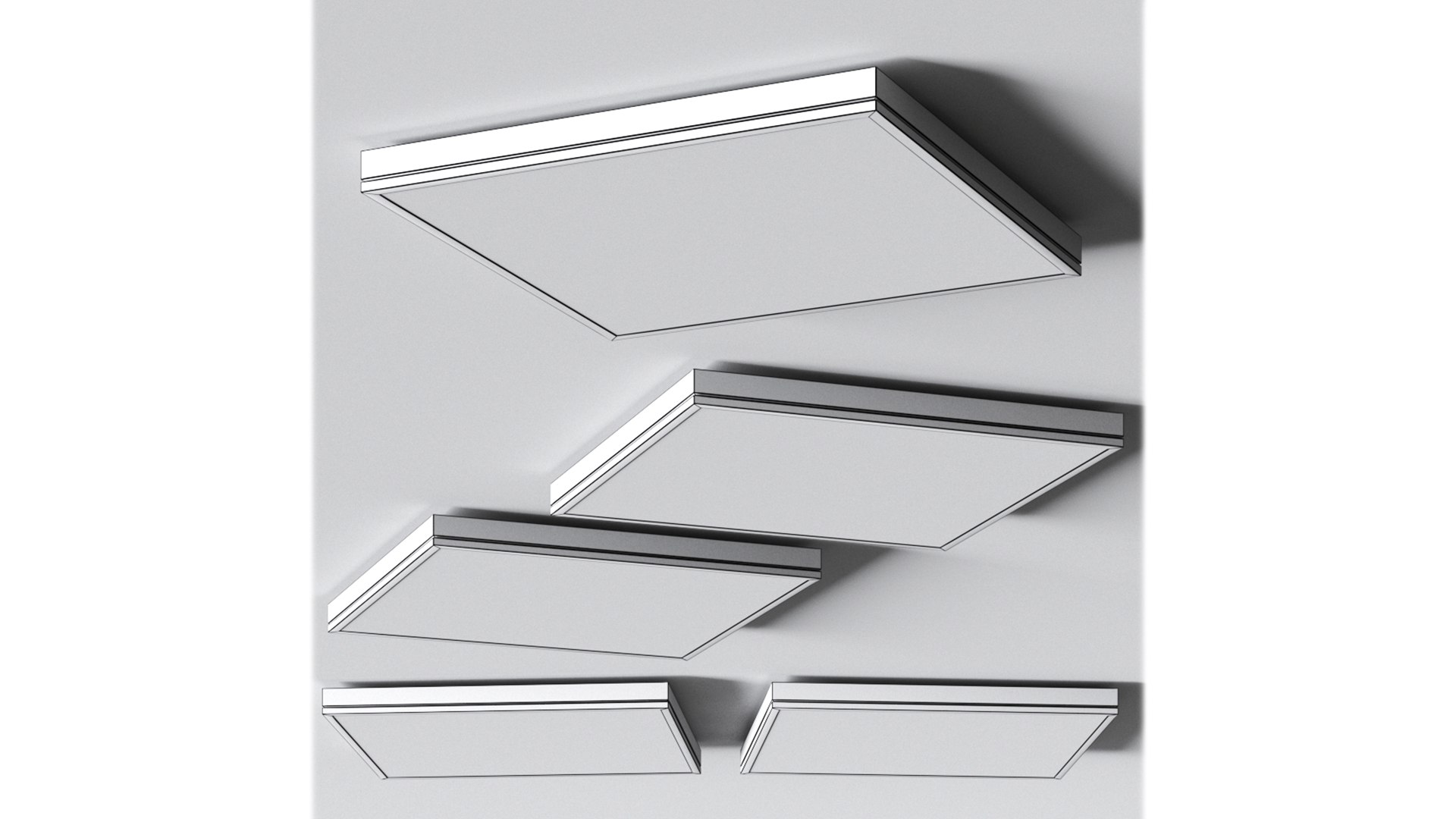 Fields Evolution Surface-Mount Mini Zumtobel Lighting 3D model ...