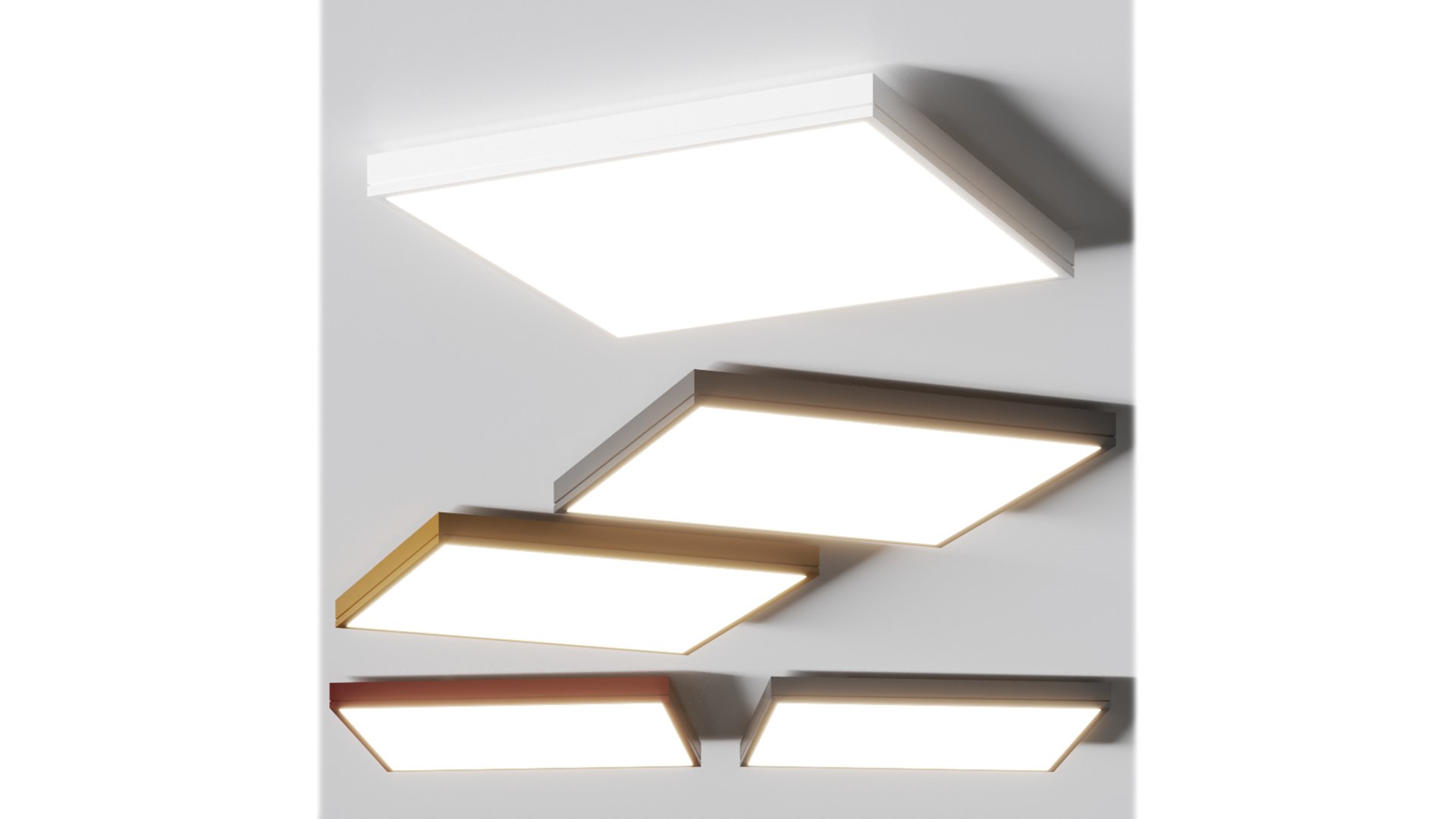 Fields Evolution Surface-Mount Mini Zumtobel Lighting 3D model ...