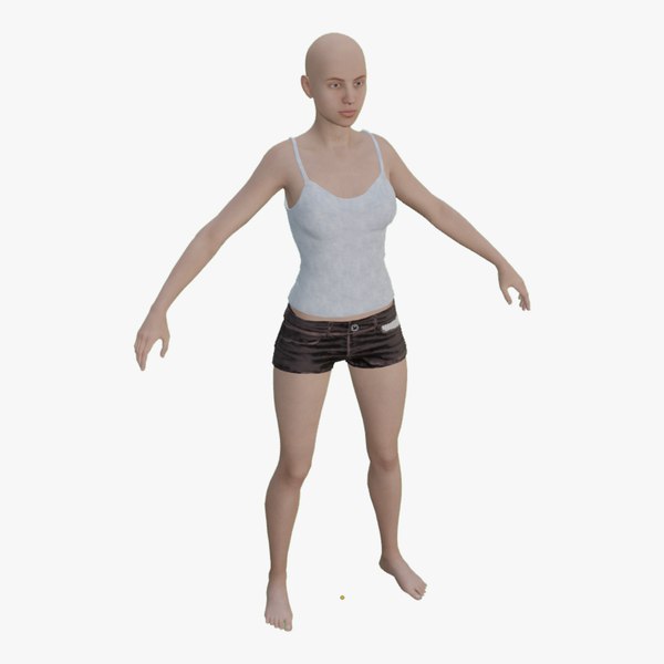 modelo 3d Female Model - TurboSquid 2069915