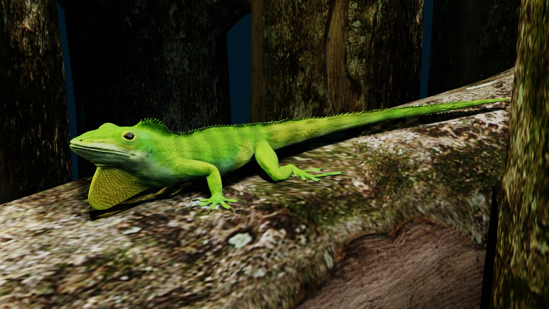 Lizard 3D Animated 3D Model - TurboSquid 1845193