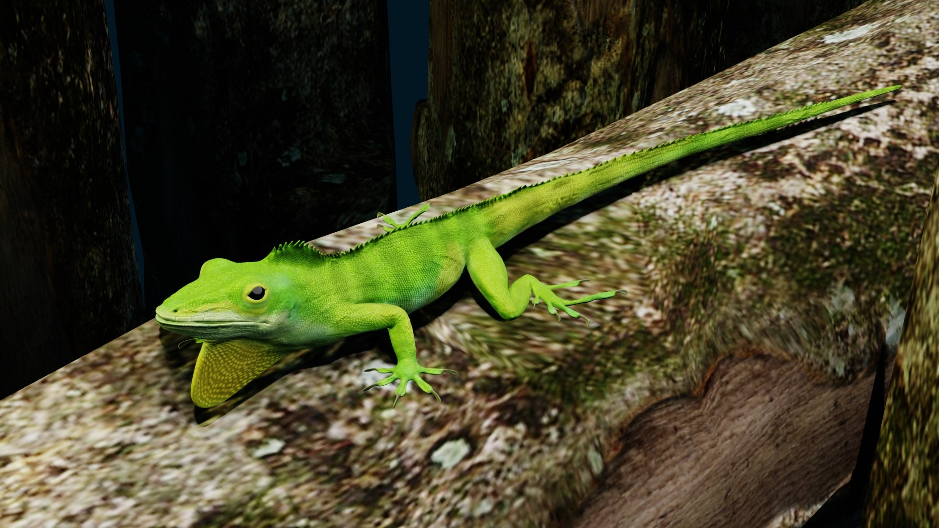Lizard 3D Animated 3D Model - TurboSquid 1845193