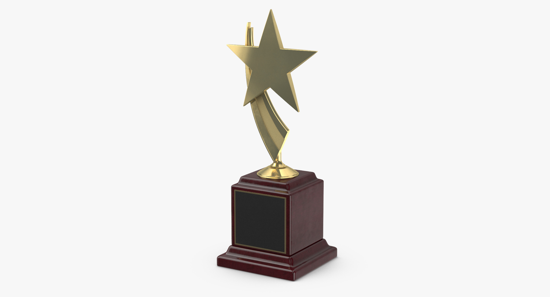 3D Award Plaque 03 - TurboSquid 1190116