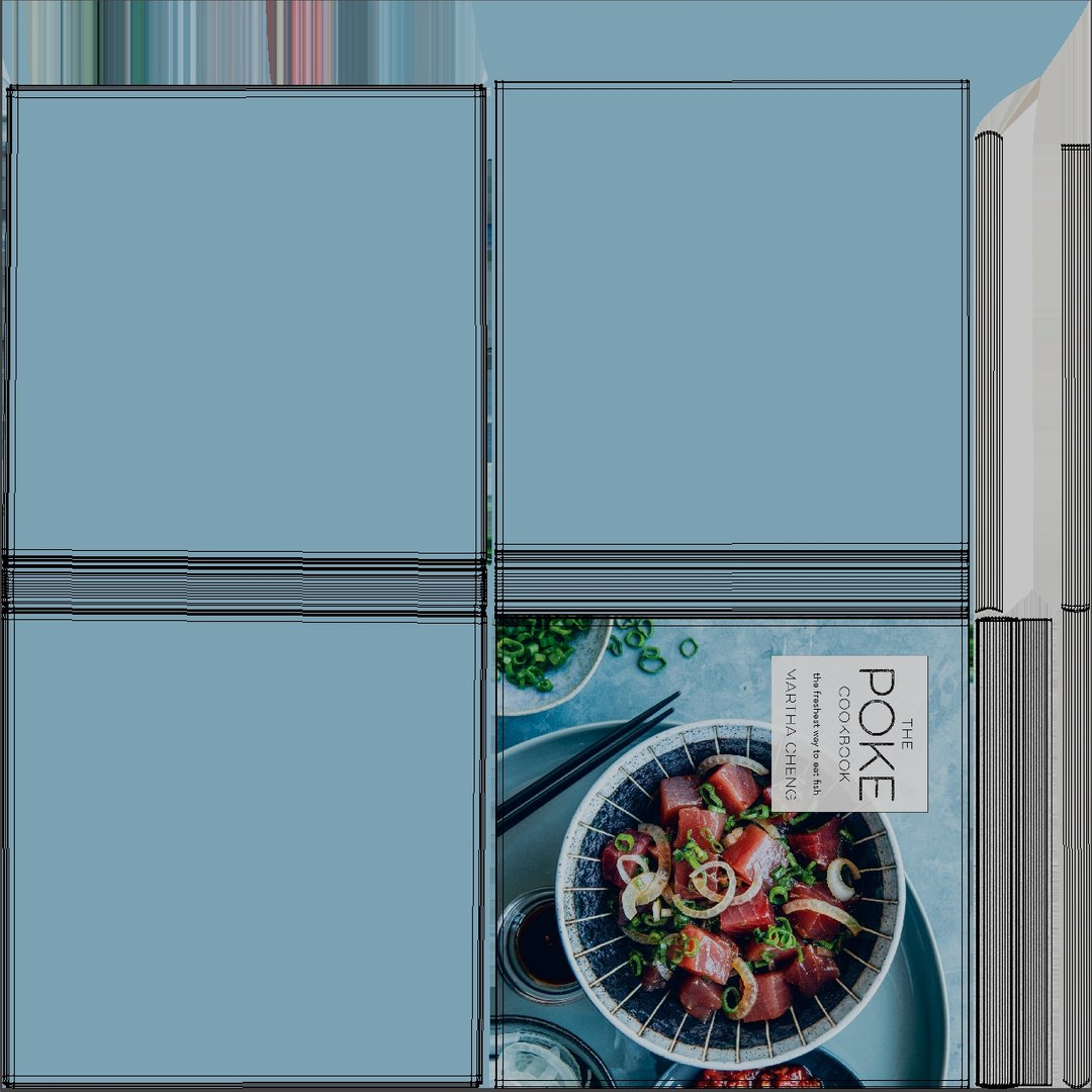 3D realistic poke cookbook - TurboSquid 1464695